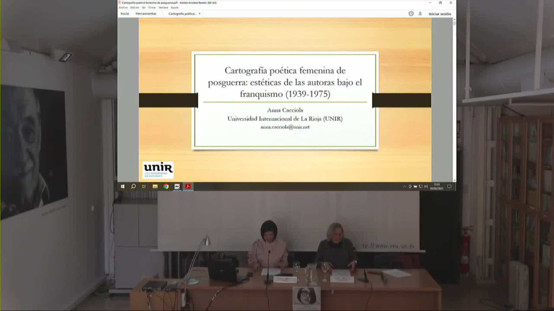 Vértice: CONFERENCIA DE ANNA CACCIOLA (UNIVERSIDAD INTERNACIONAL DE LA ...
